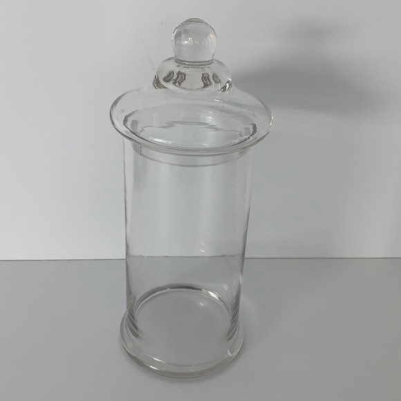 Kitchen | 9x3 Inch Tall Storage Glass Container | Poshmark